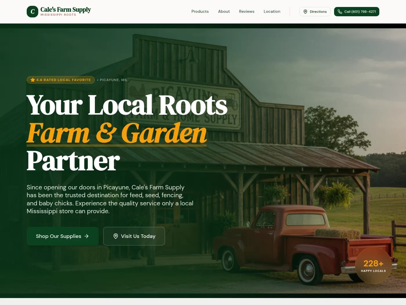 Cale's Farm Supply Hub