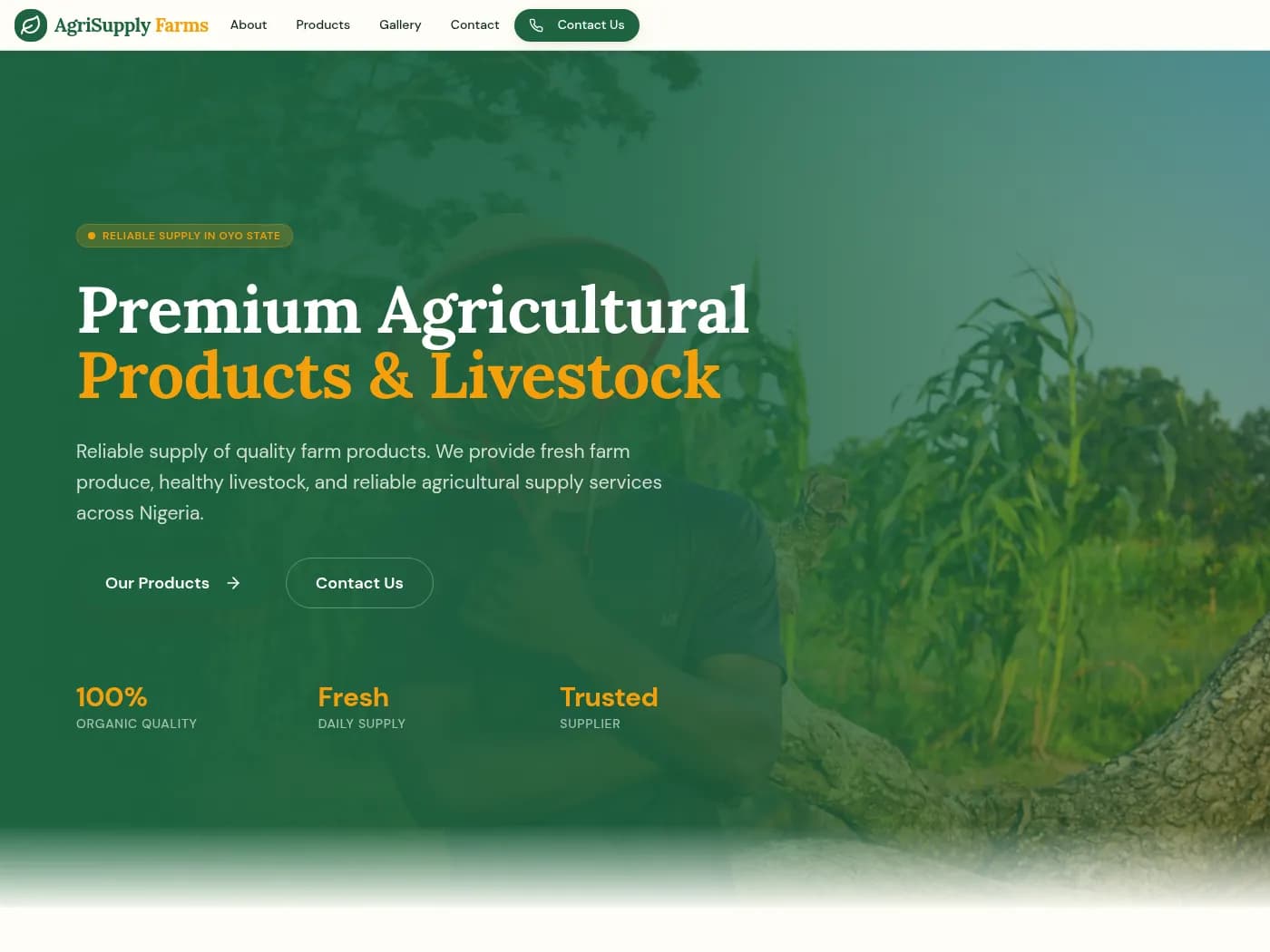 AgriSupply Farms Web