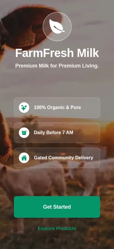 FarmFresh Milk App
