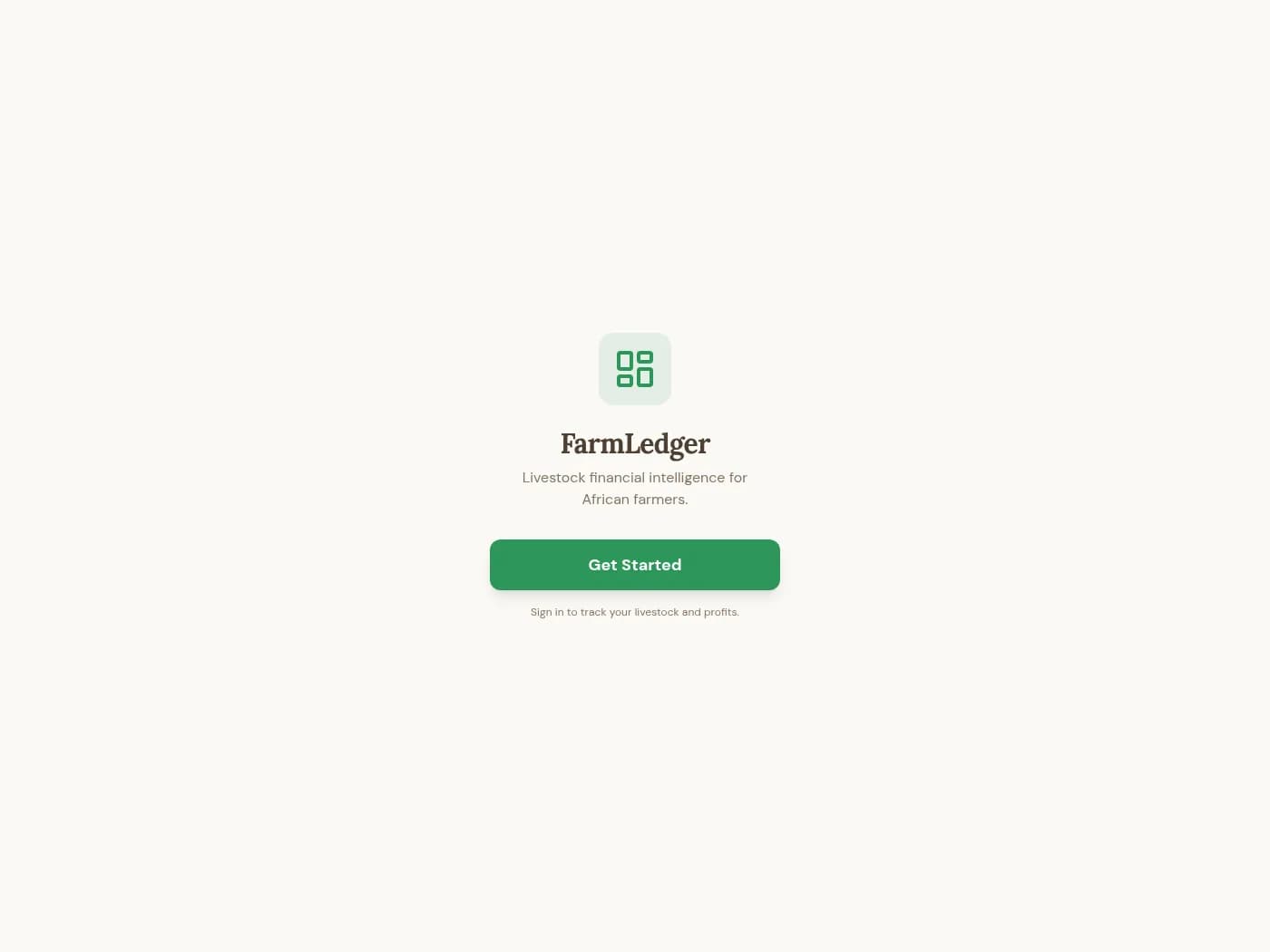 FarmLedger Chat Assistant