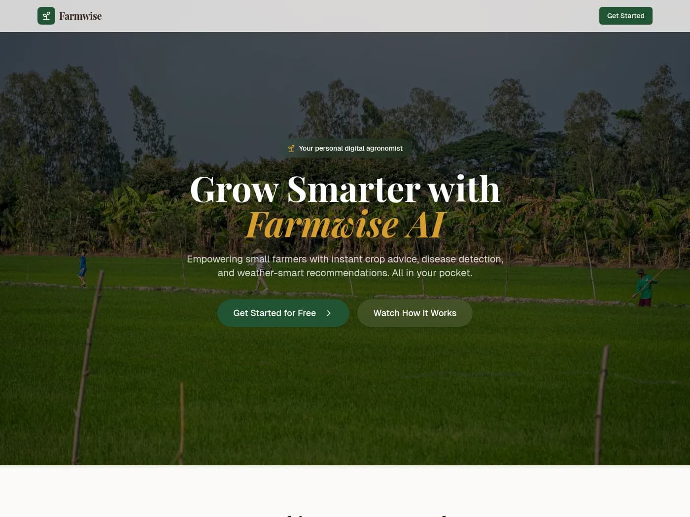 Farmwise AI Assistant