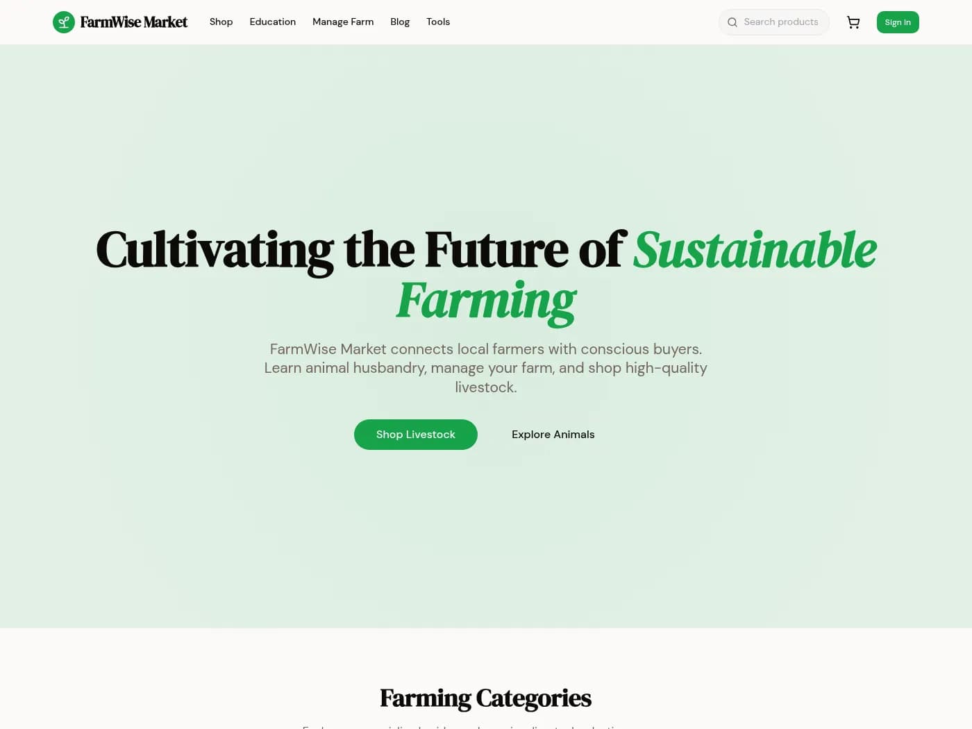 FarmWise Market