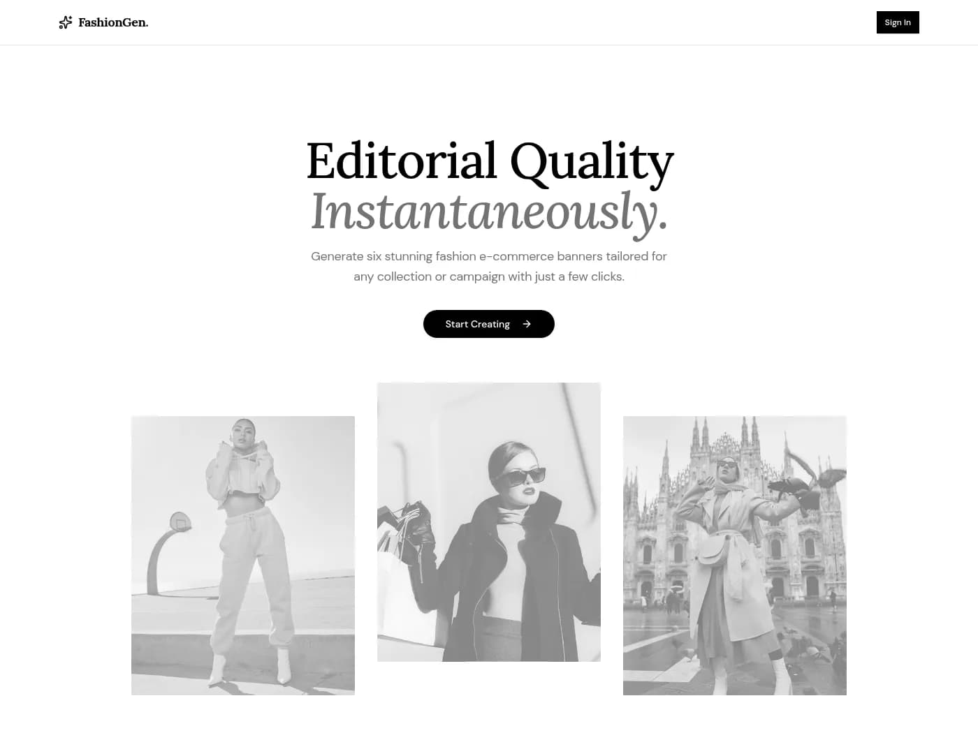 Fashion Banner Generator