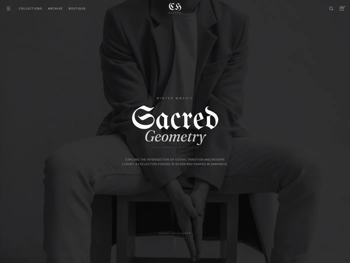 Chrome Heards Fashion Site