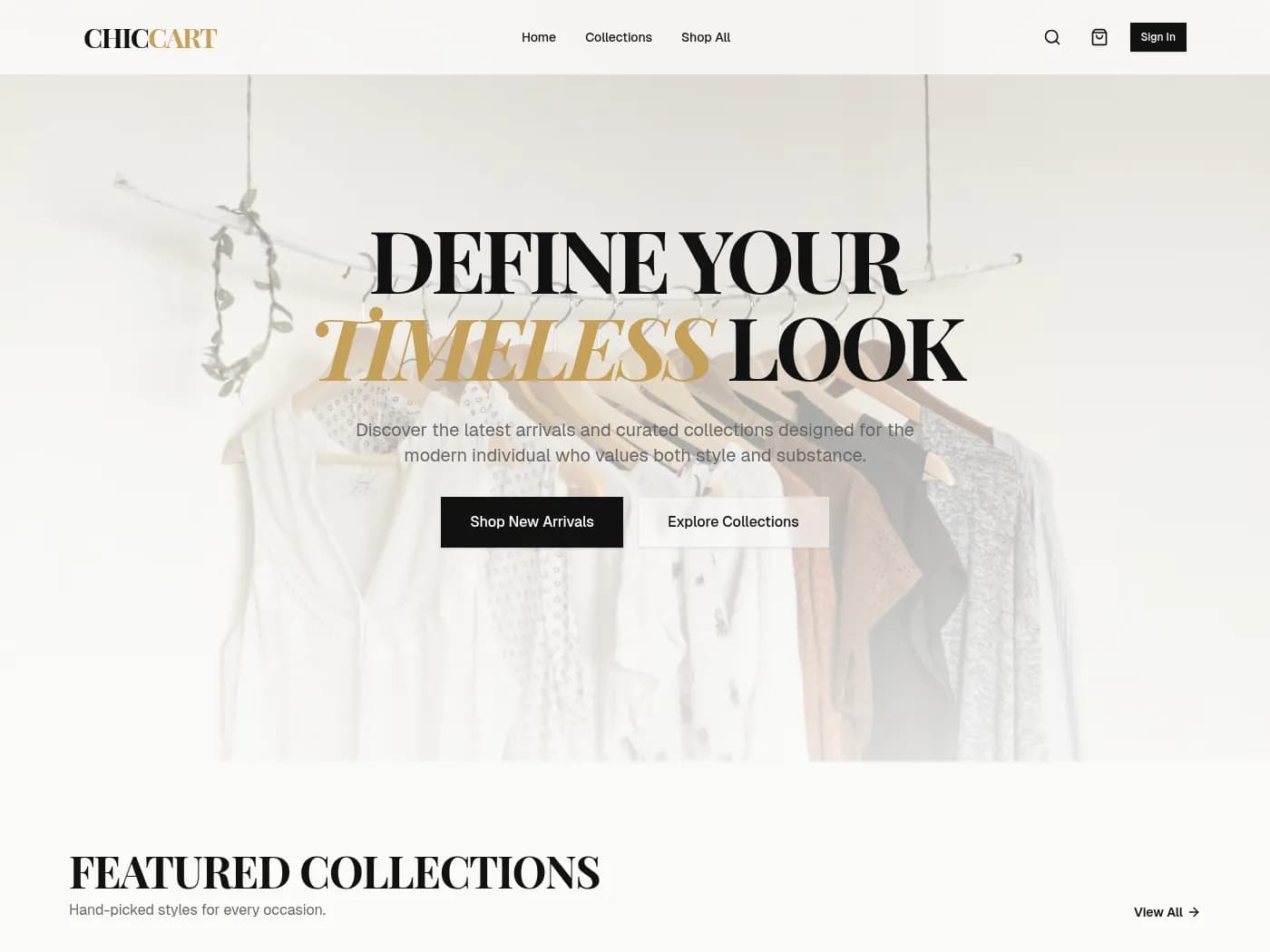ChicCart Fashion Store