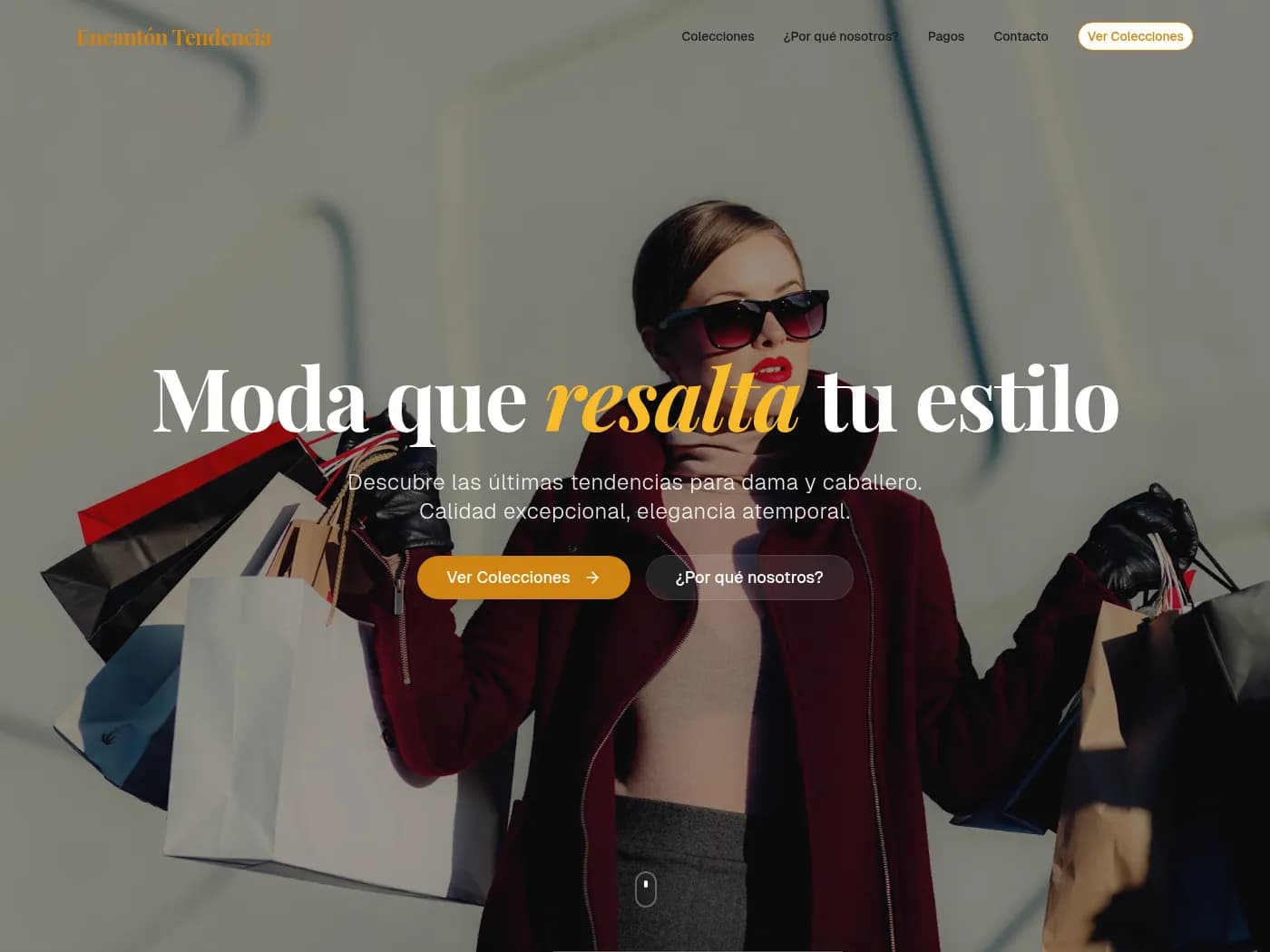 Fashion Store Landing