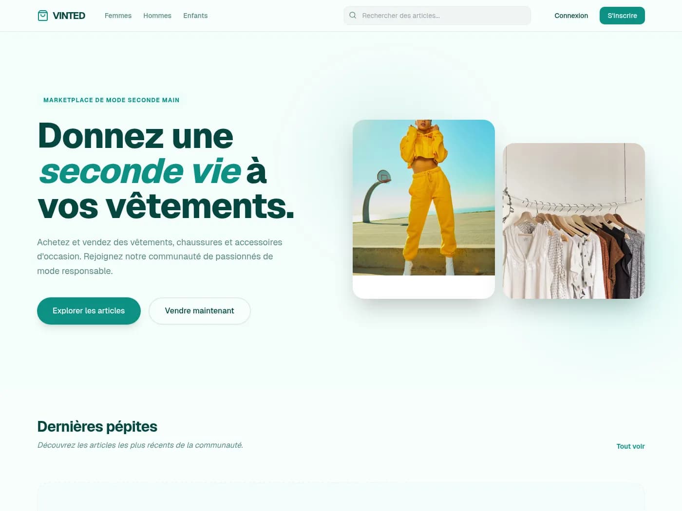 Vinted Style Marketplace