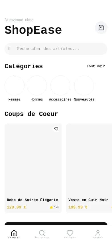 ShopEase Mobile Store