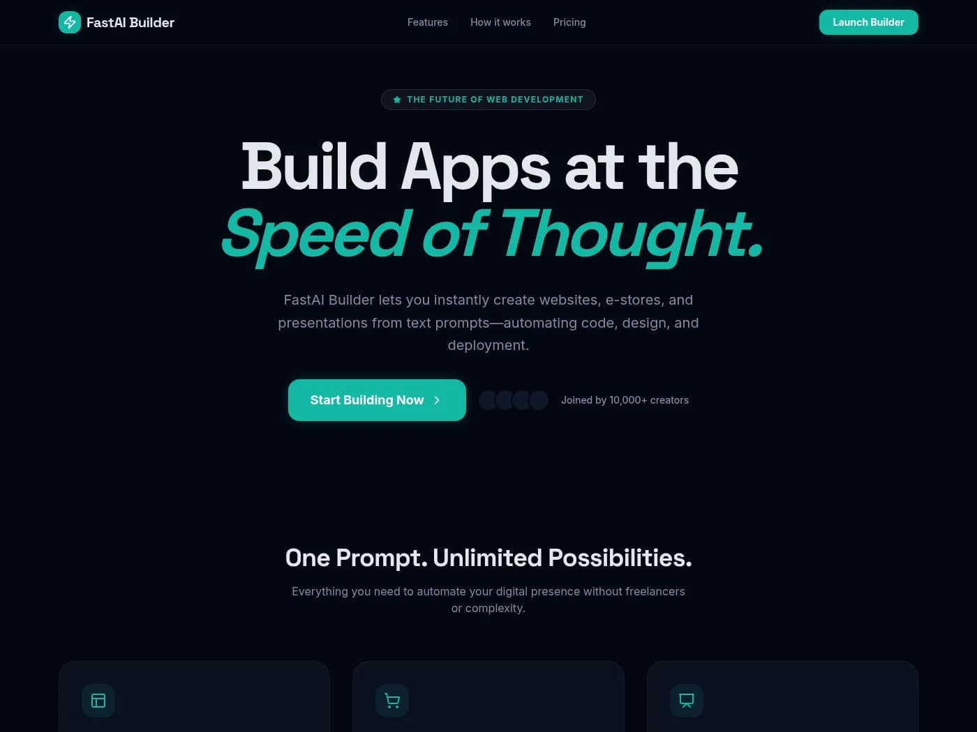 FastAI Builder
