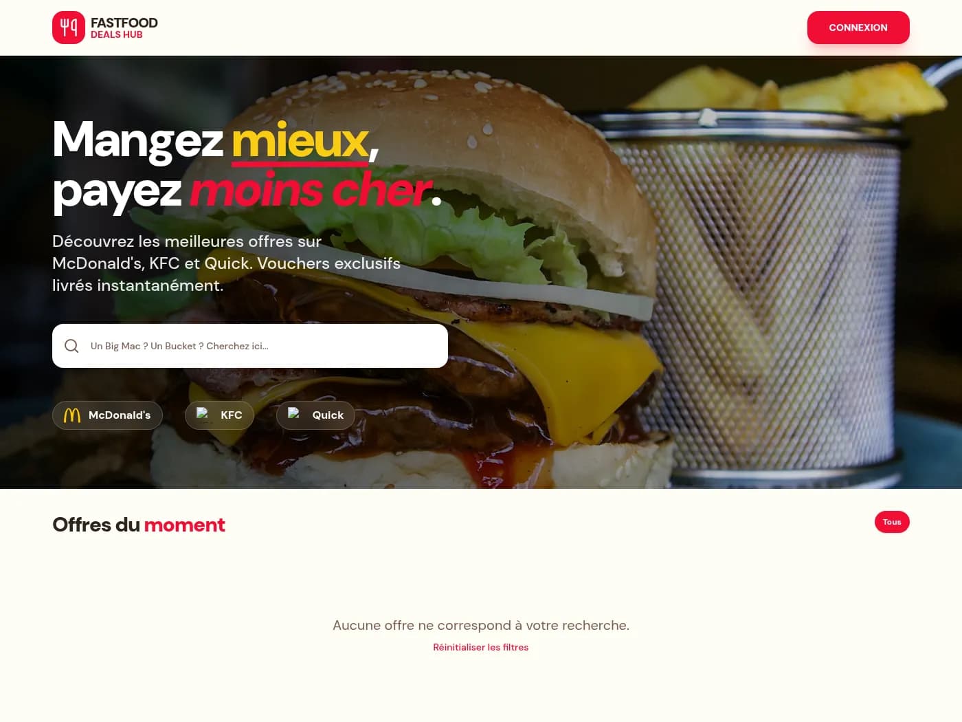 FastFood Deals Hub
