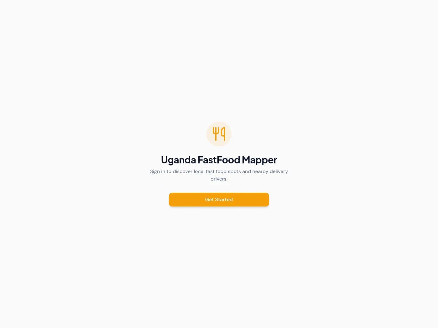 Uganda FastFood Mapper