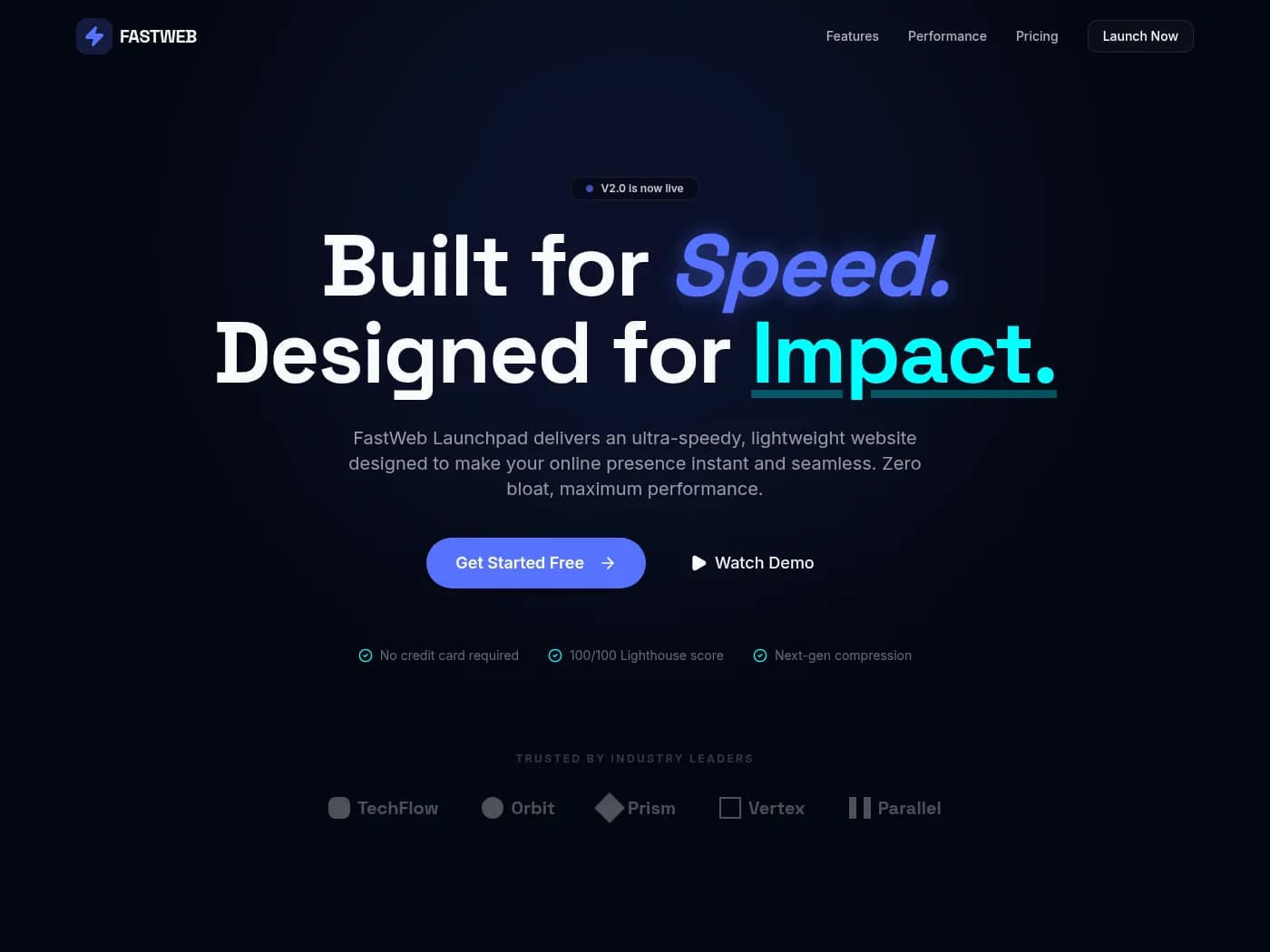 FastWeb Launchpad