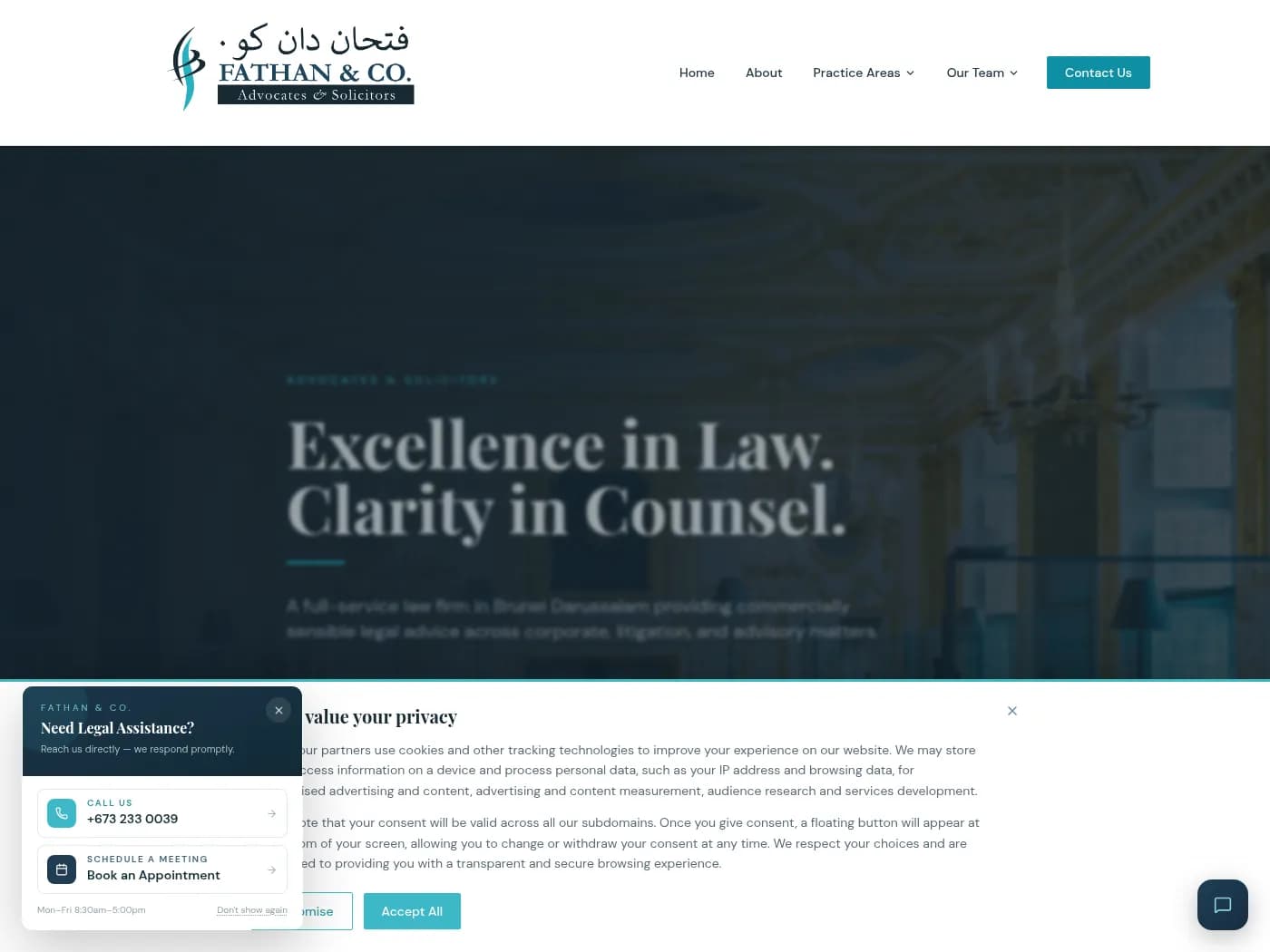 Fathanco Revamp Site