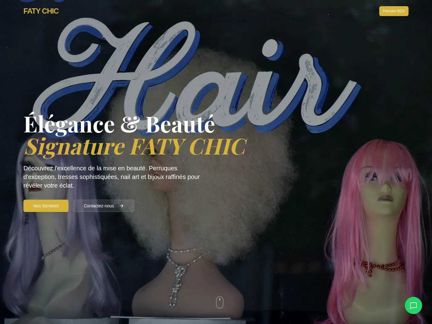 FATY CHIC Web Showcase