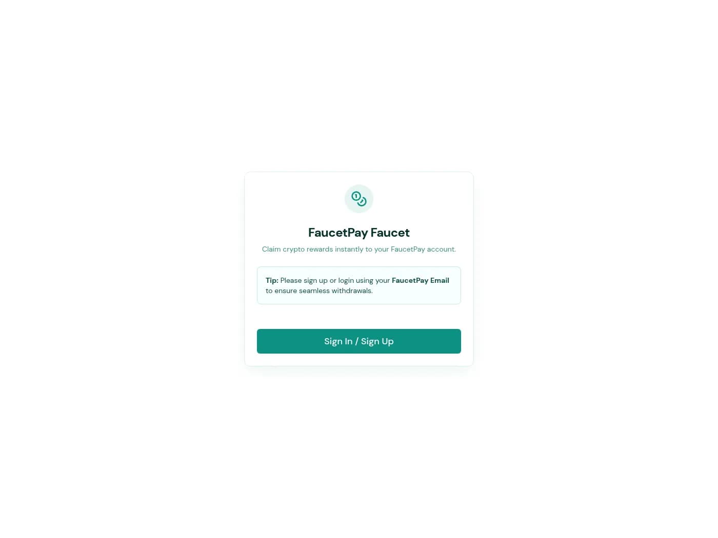FaucetPay Crypto Faucet