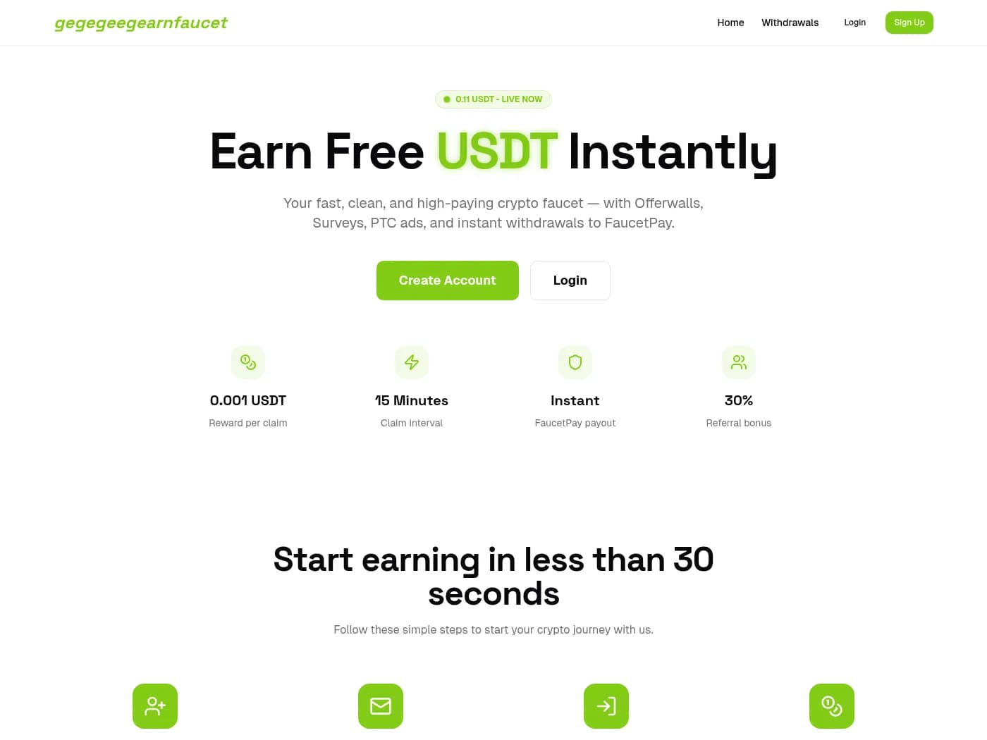 FaucetPay Login Faucet