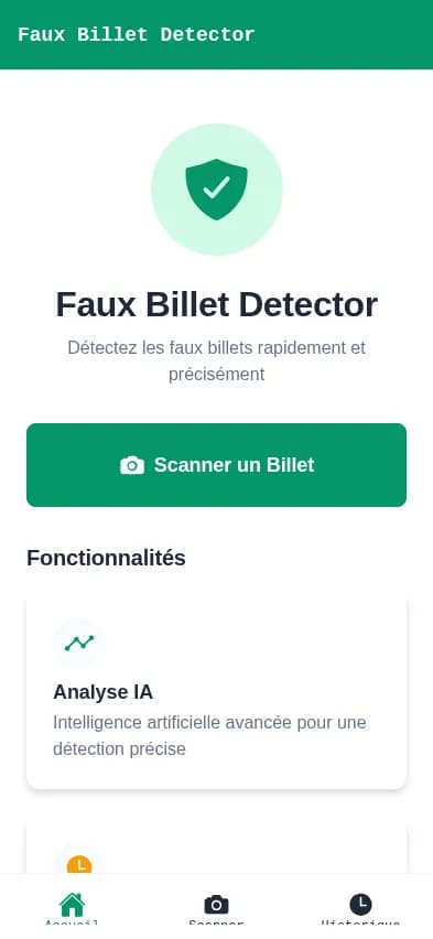 Faux Billet Detector
