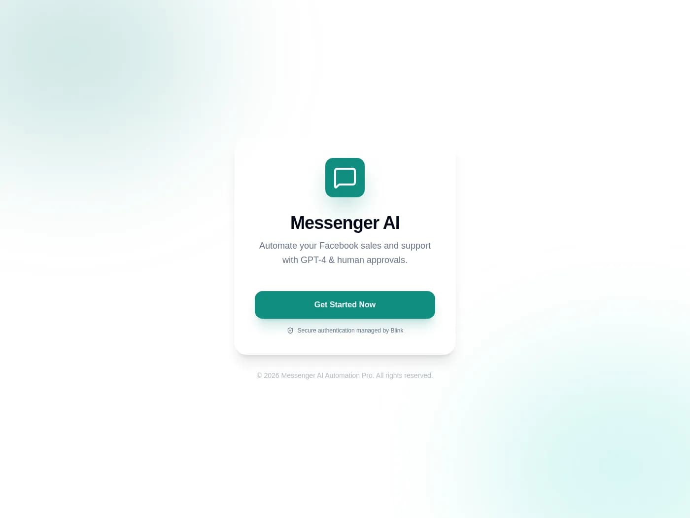 Messenger AI Automation Pro