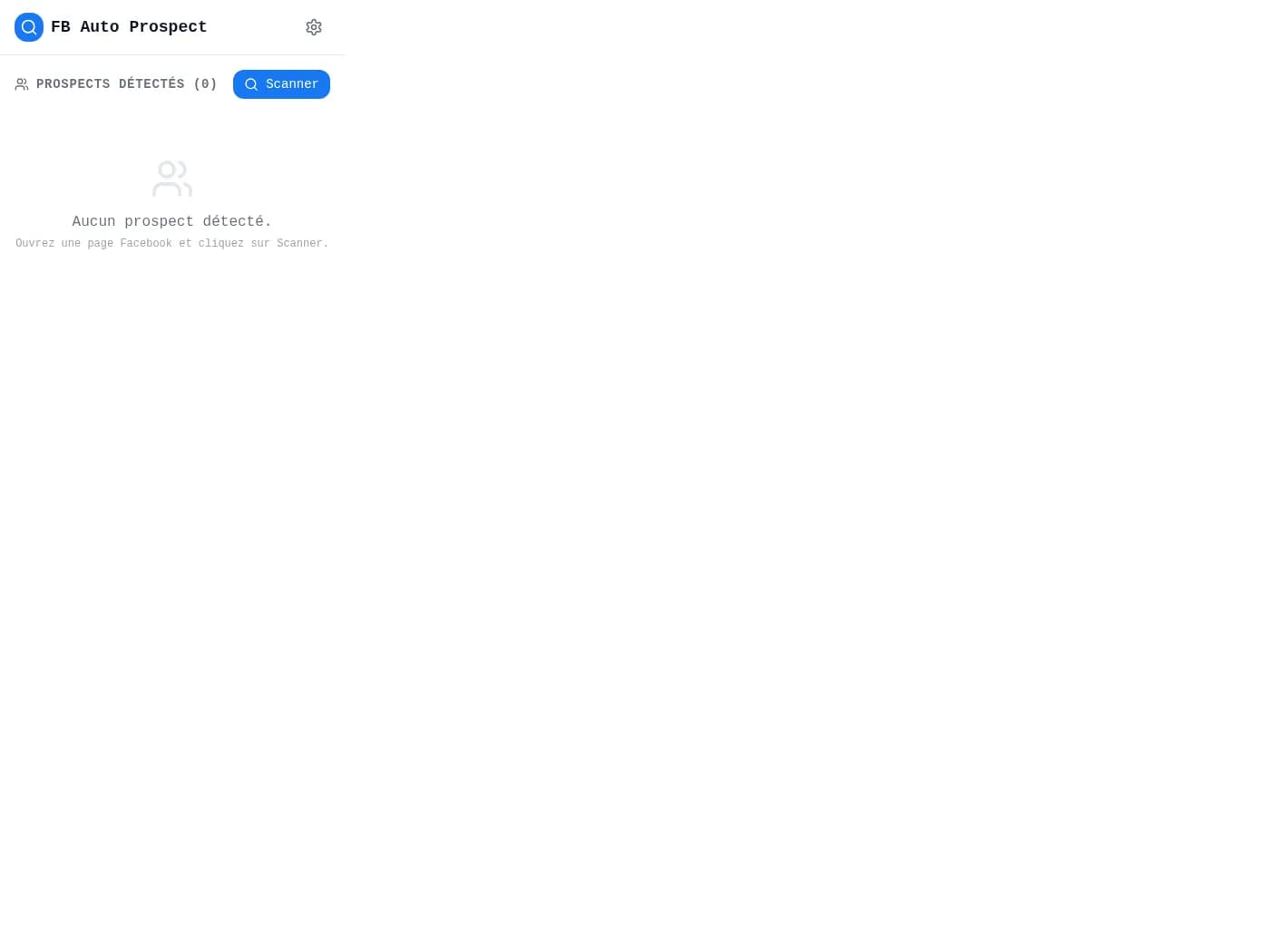 Auto Prospect Facebook Extension