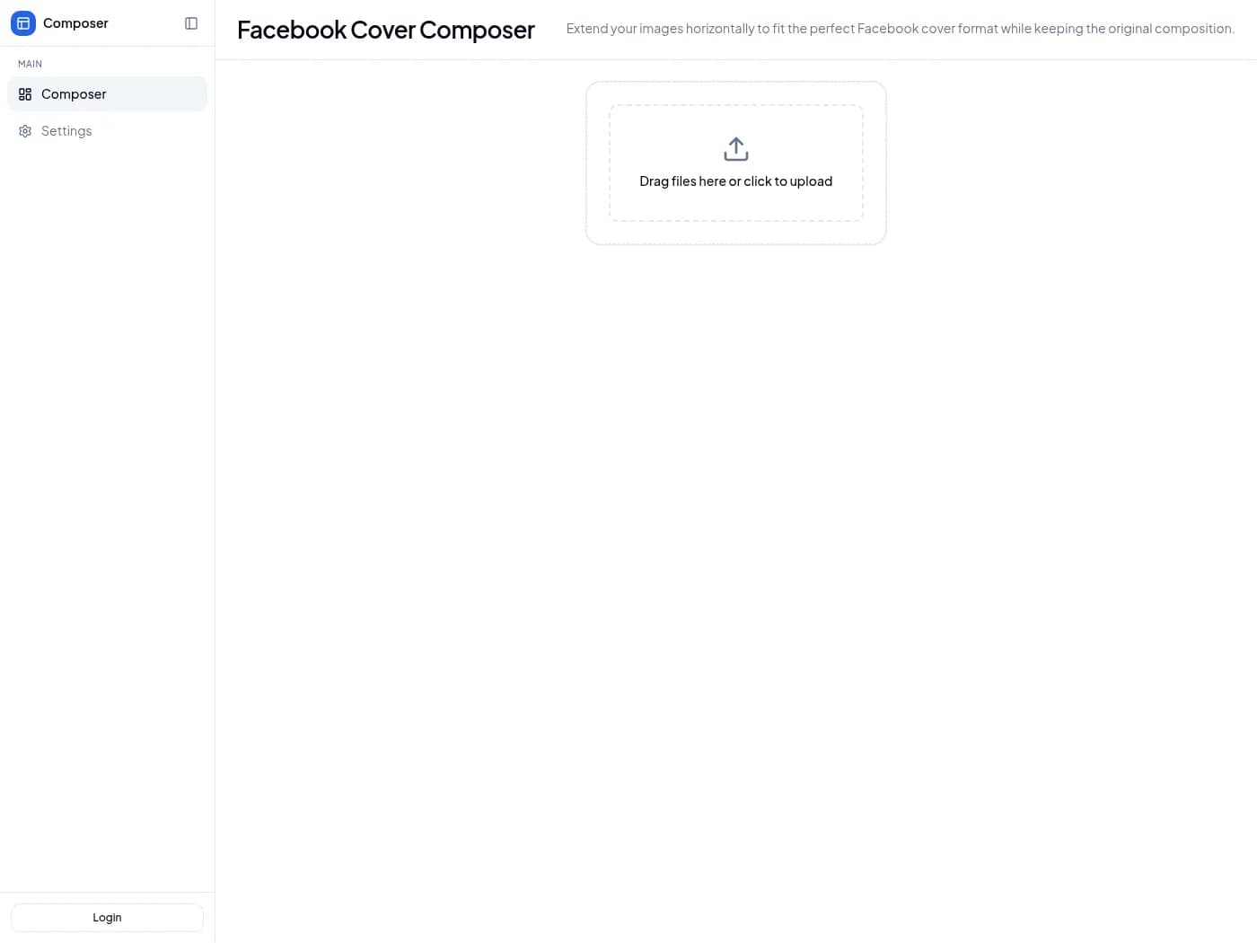 Facebook Cover Composer