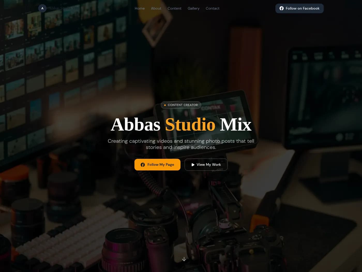 FB Page Promo Site