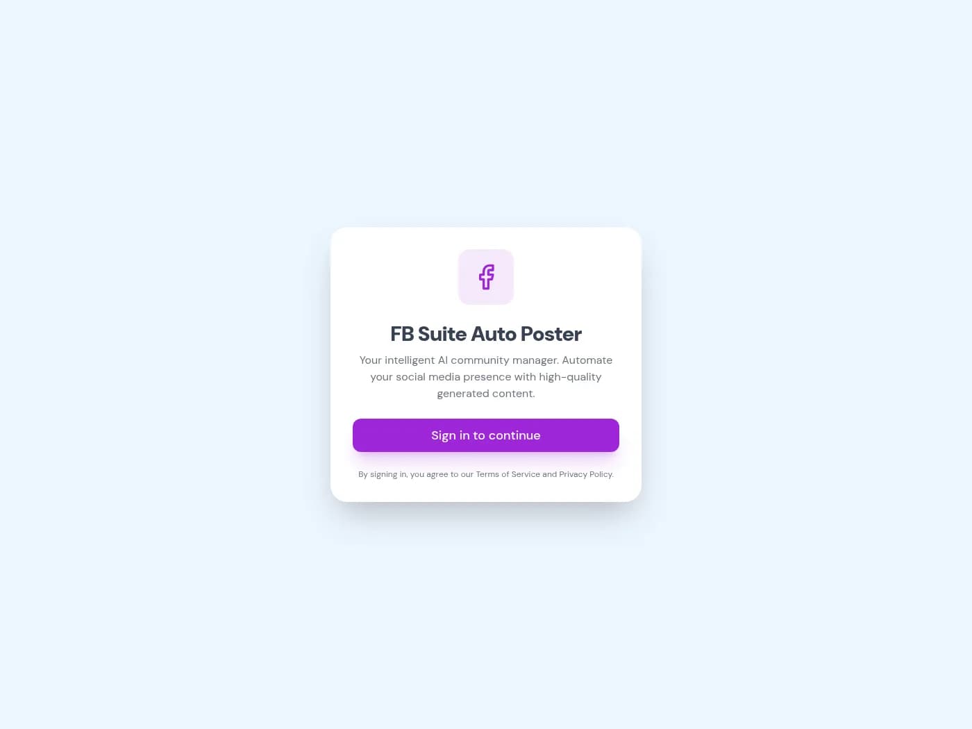 Facebook Suite Auto Poster