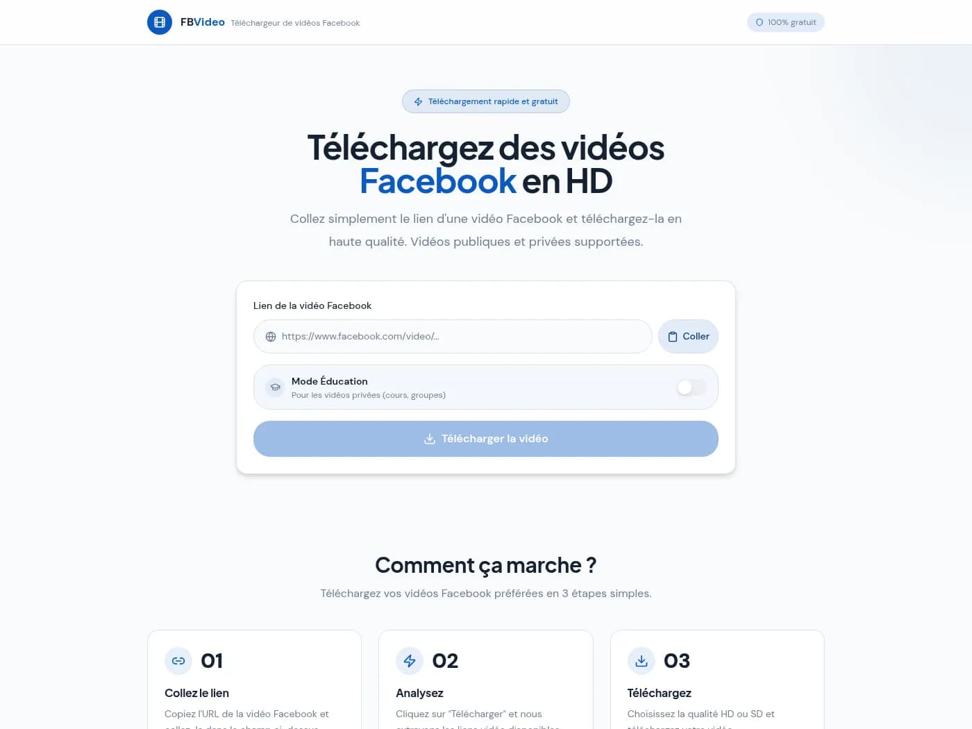 Facebook Video Downloader