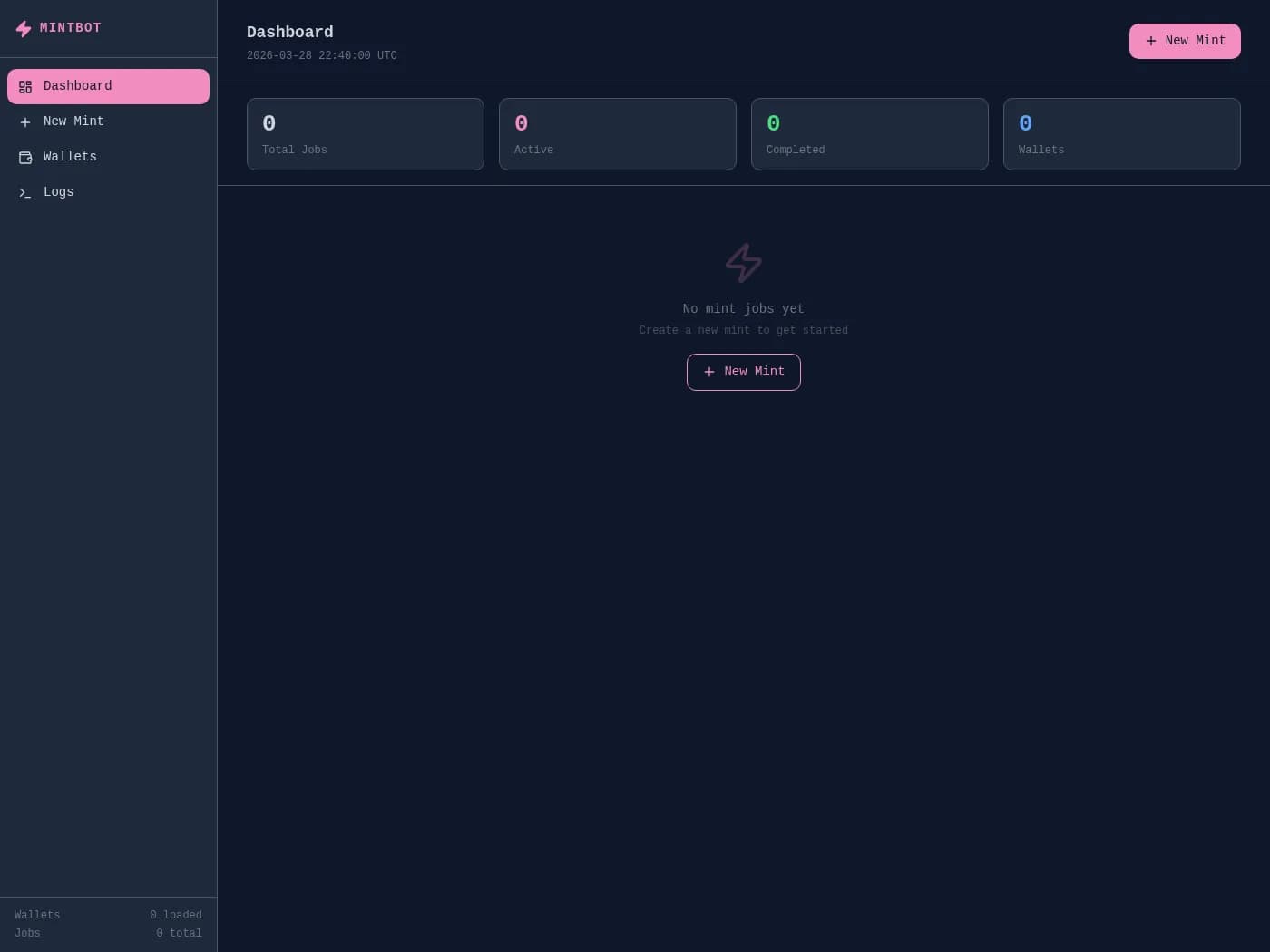 FCFS NFT Mint Bot