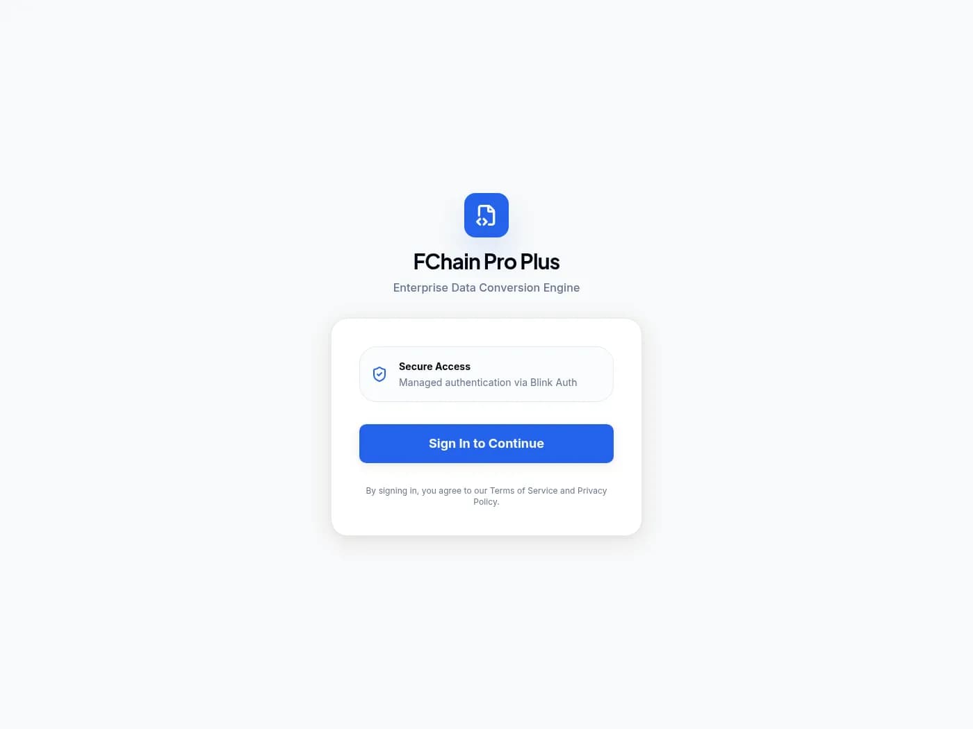 FChain Pro Plus Converter