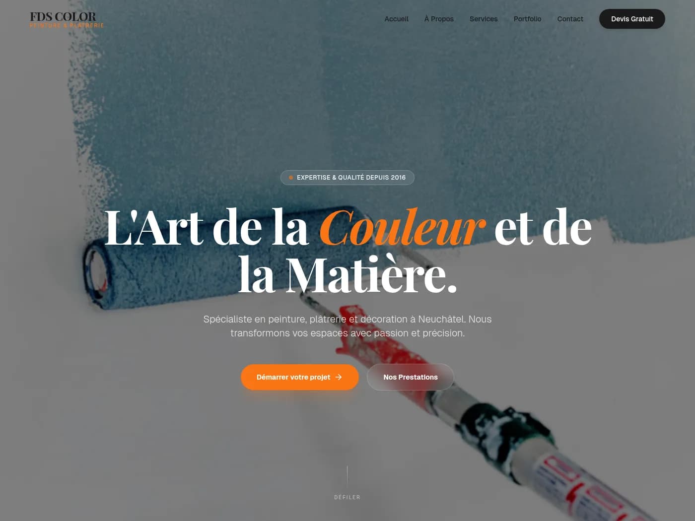 FDS Color Peinture Site