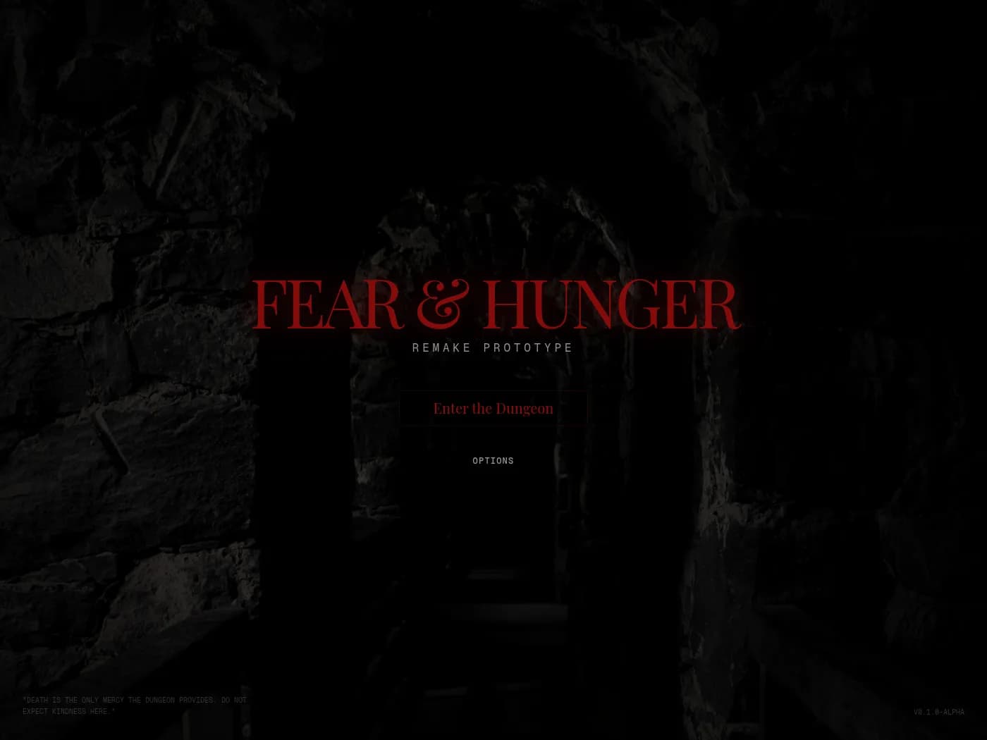 Fear & Hunger Web Remake
