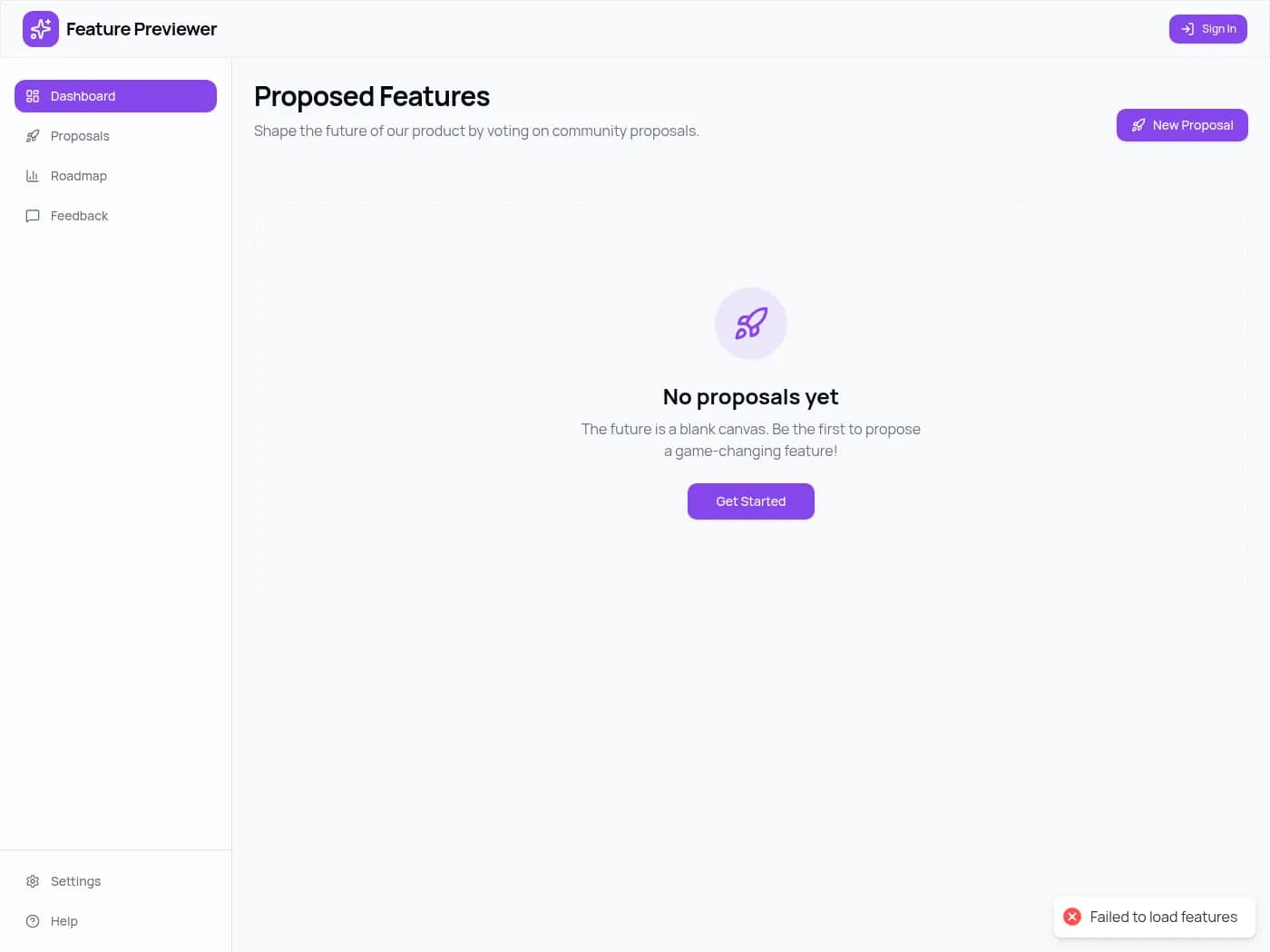 Feature Previewer