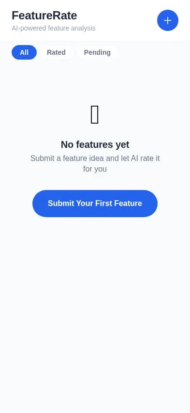 FeatureRate App
