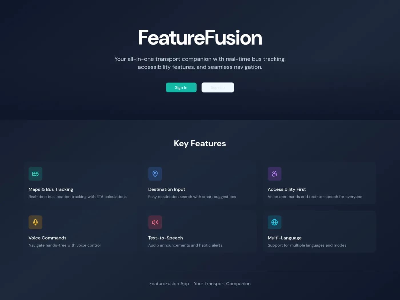 FeatureFusion App