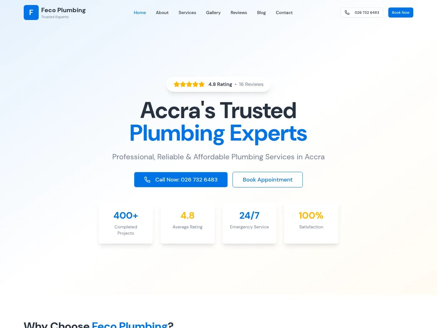 Feco Plumbing Web Portal
