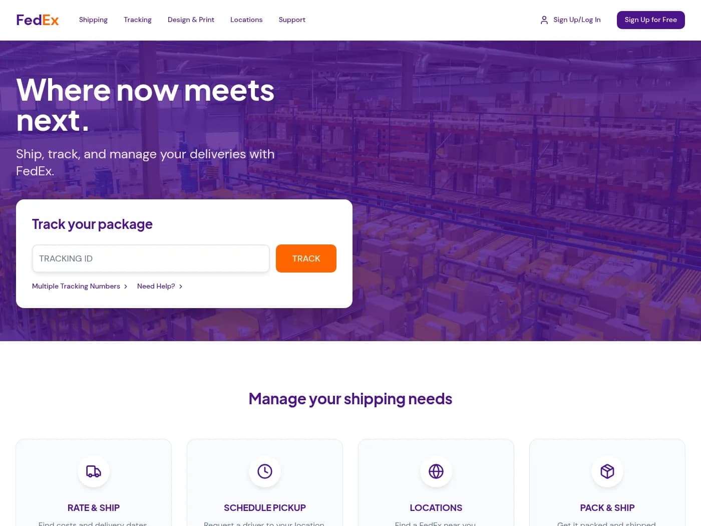 Fedex Web Clone Plus