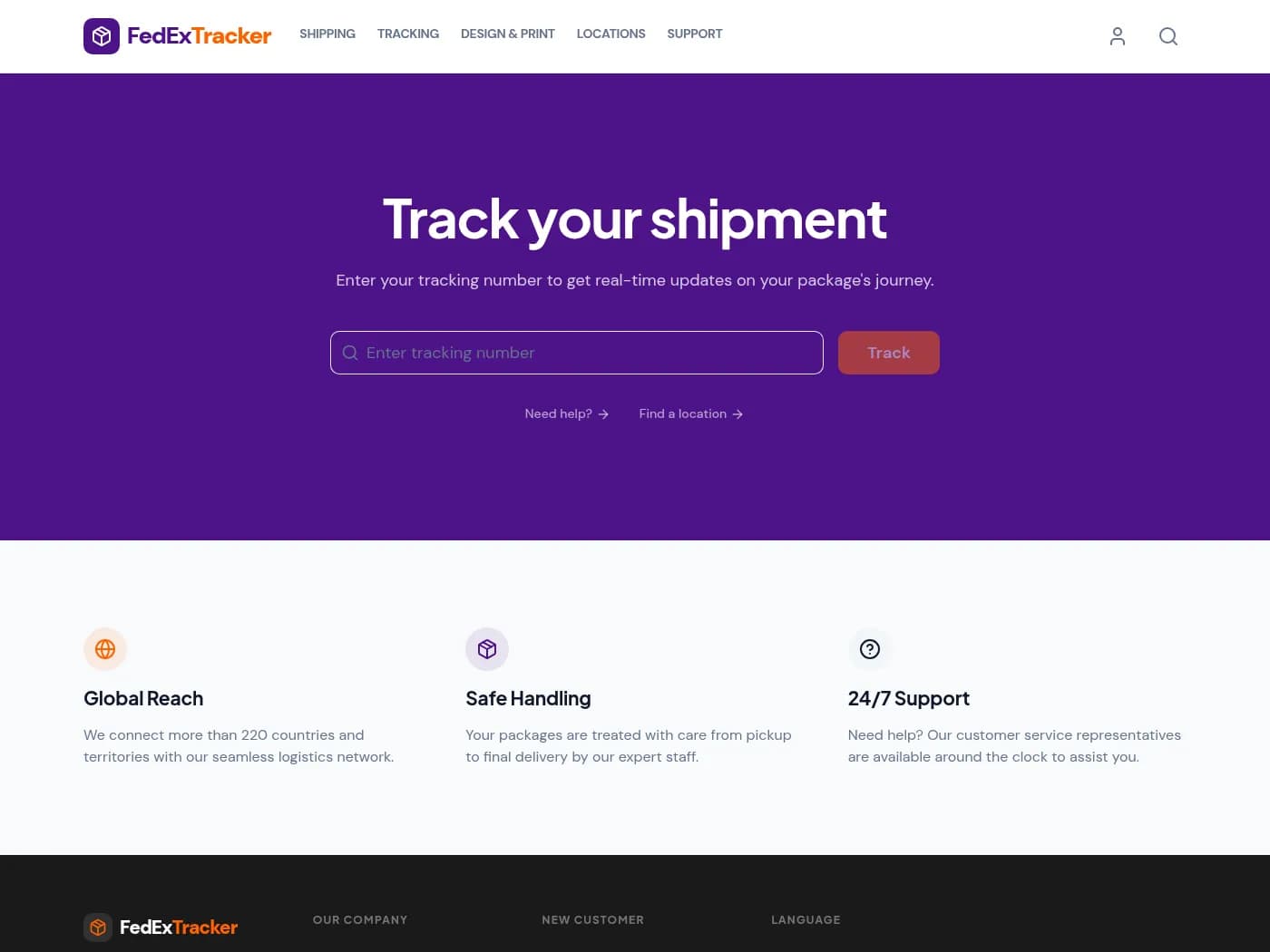 FedEx Tracker Pro