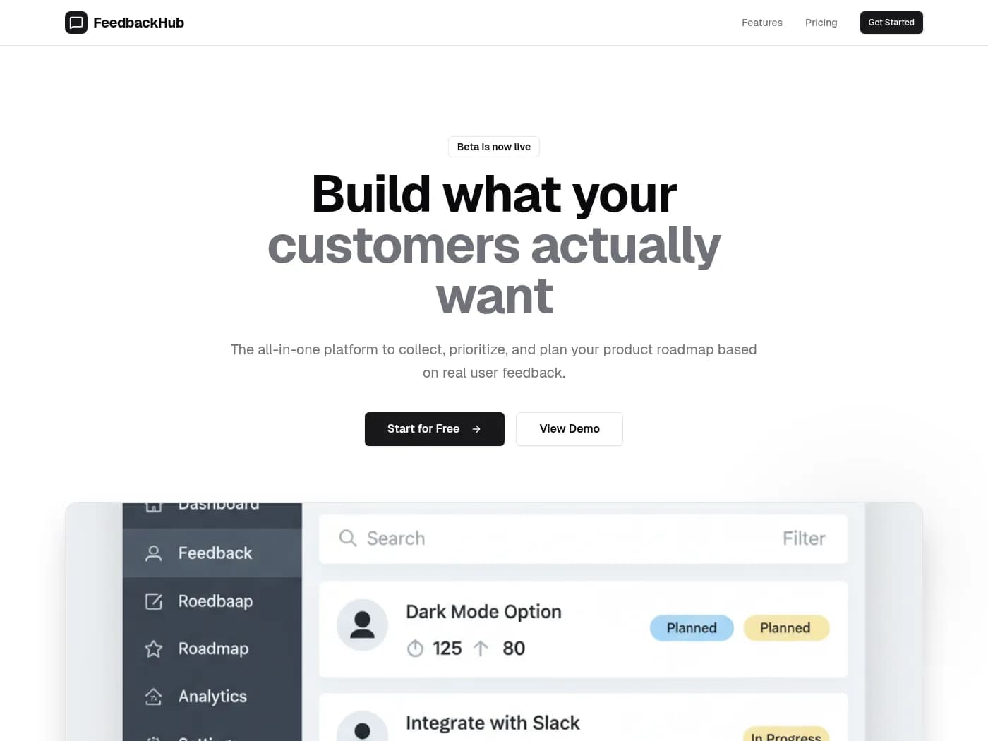 Product Feedback Portal