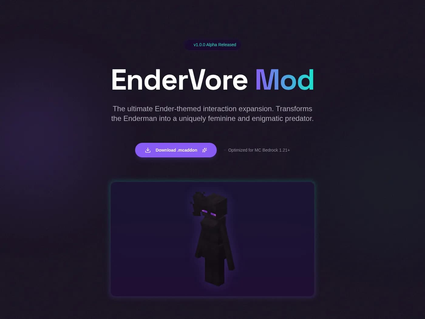 EnderVore Mod