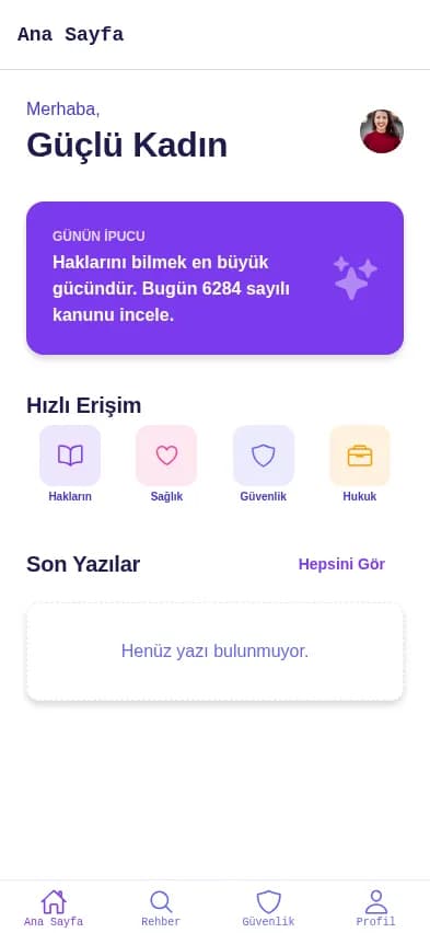 Feminist Guide App