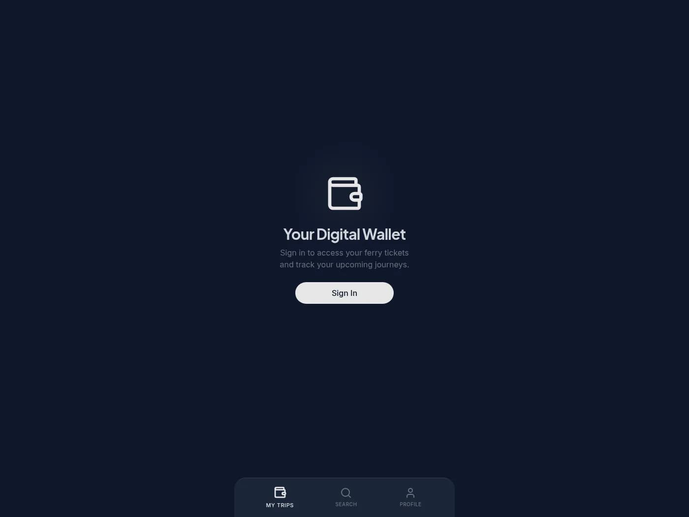 FerryBooker Web App