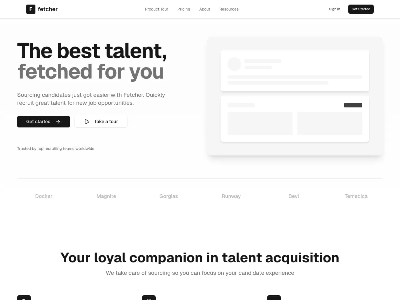 Fetcher.ai Web Clone