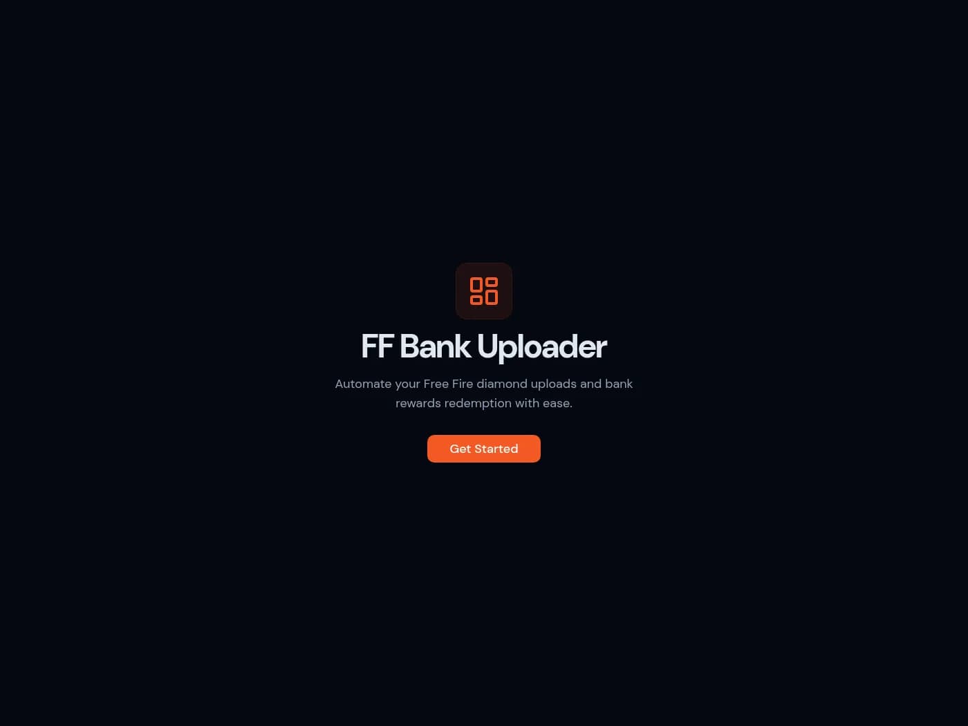 FF Bank Uploader