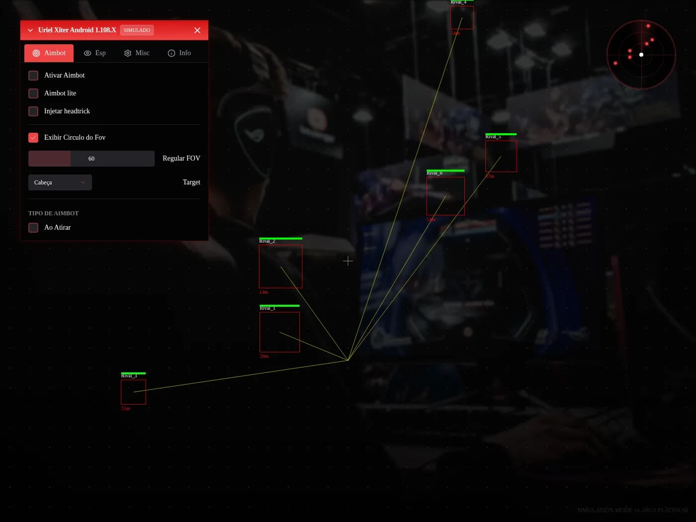 Free Fire Enemy Tracker