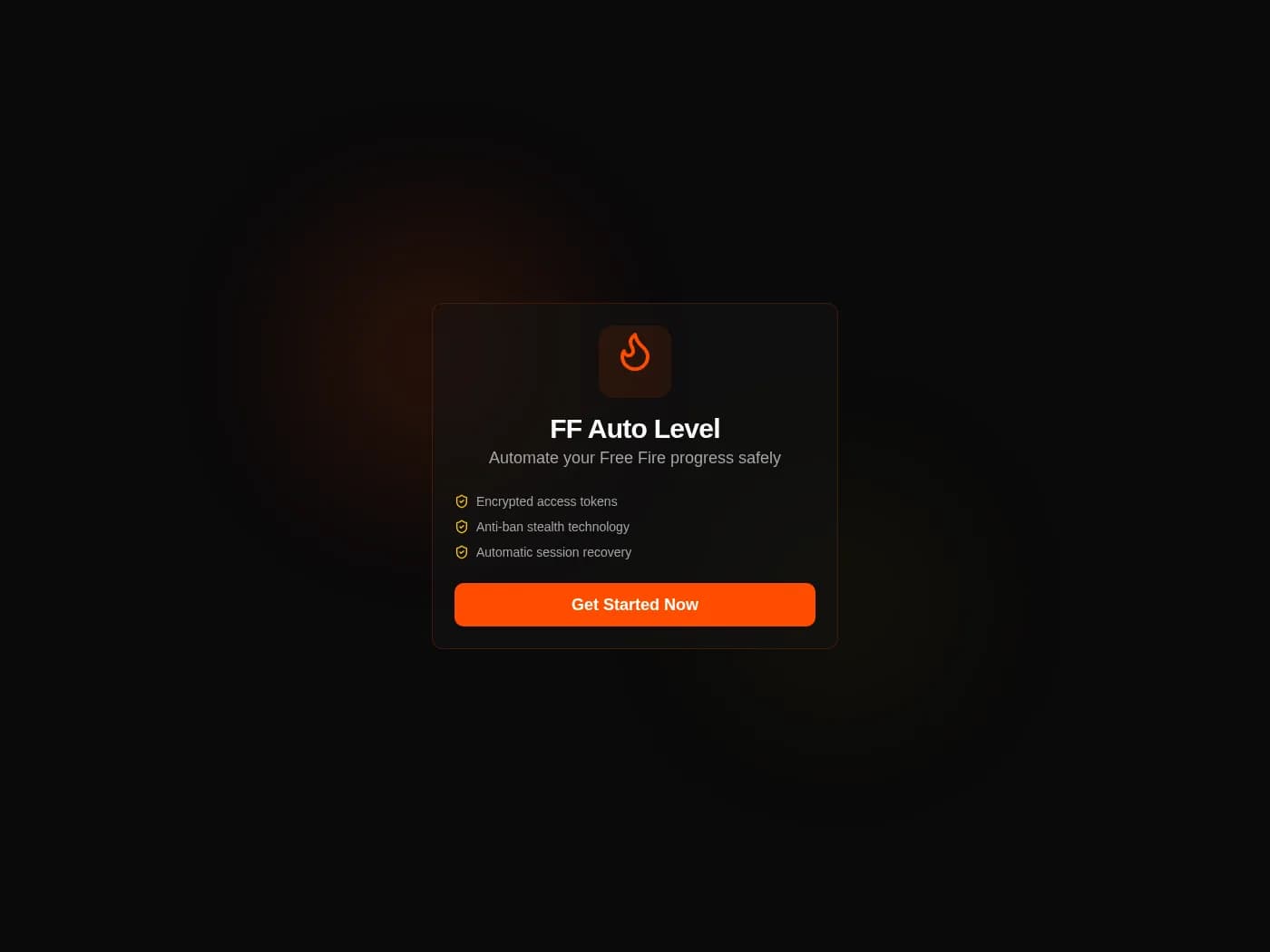 FF Auto Level Bot