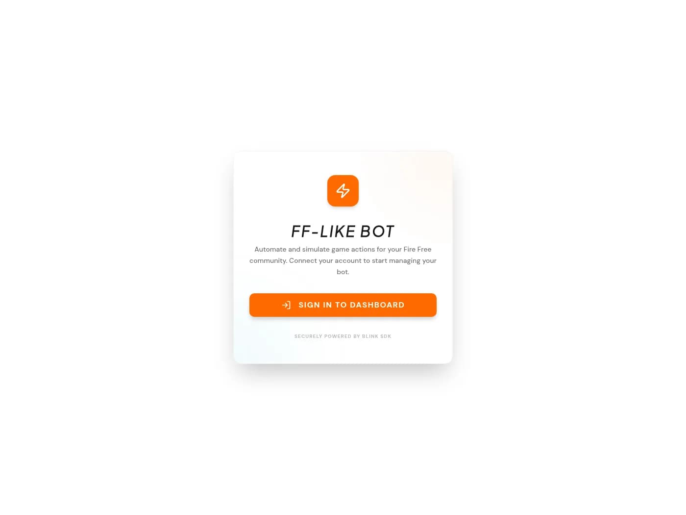 FF-Like Bot