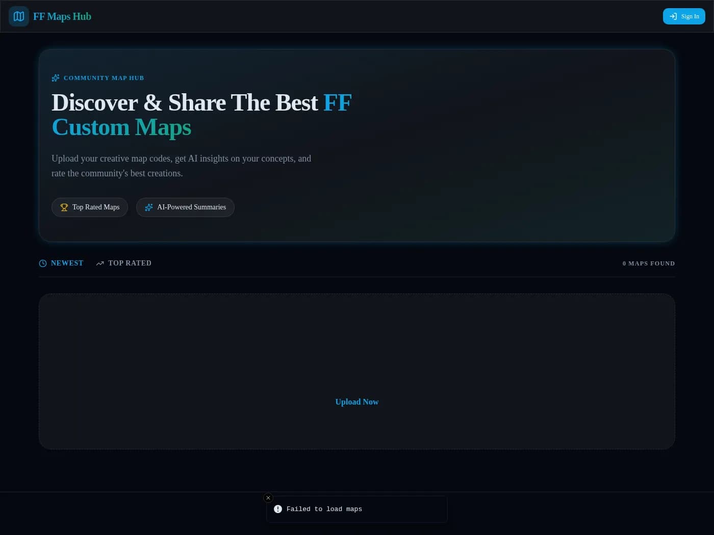 FF Maps Hub