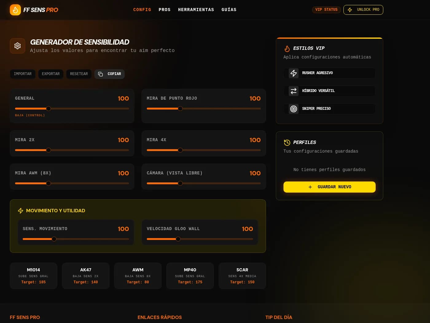 FF Sens Generator PRO