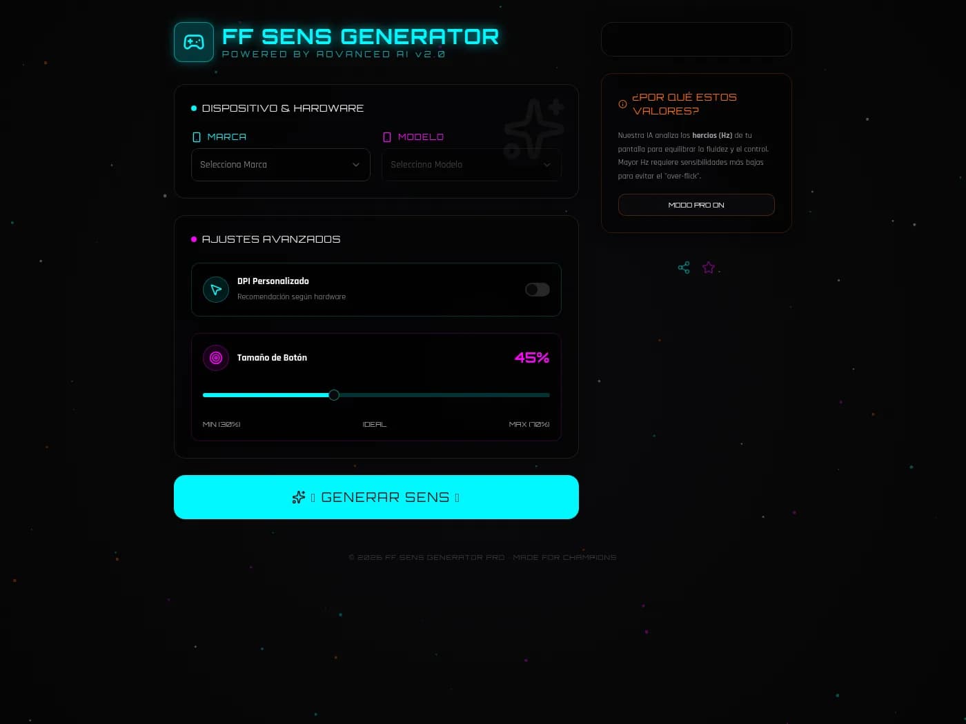 Free Fire Sens Generator