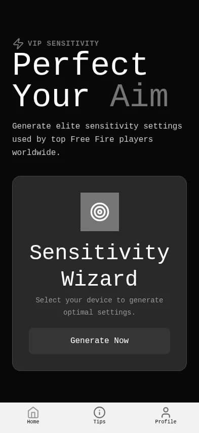 FF Sensitivity Wizard